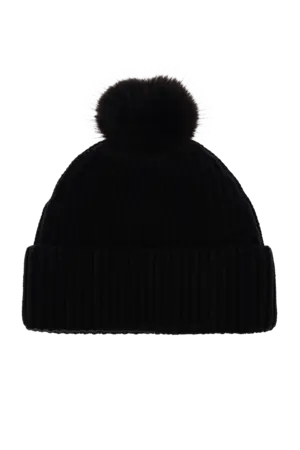 Canada Goose Wool Beanie With Pom-pom