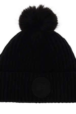 Canada Goose Wool Beanie With Pom-pom