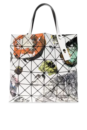Issey Miyake Tote Bag With Colourful Print - Multicolour