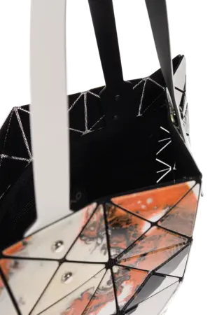 Issey Miyake Tote Bag With Colourful Print