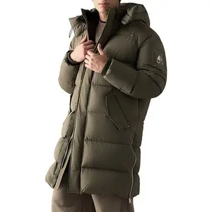 Moose Knuckles Everest Down Puffer Parka - Combat