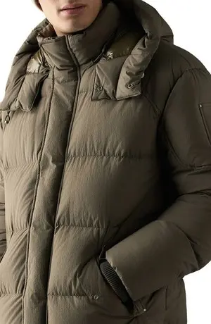 Moose Knuckles Everest Down Puffer Parka - Combat