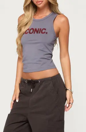 EDIKTED Iconic Rib Tank