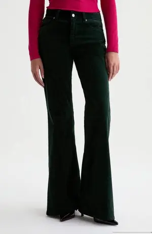 Ag Georgia High Waist Flare Jeans - Pine