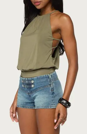 EDIKTED Everi Strappy Back Top