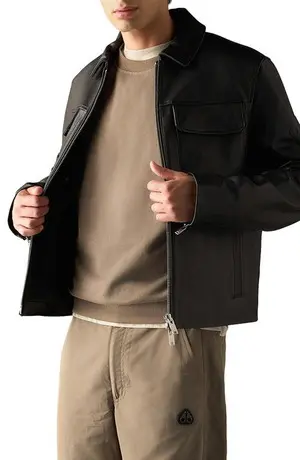 Moose Knuckles Jacques Leather Jacket