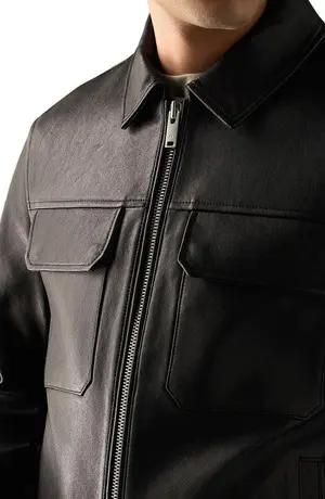 Moose Knuckles Jacques Leather Jacket