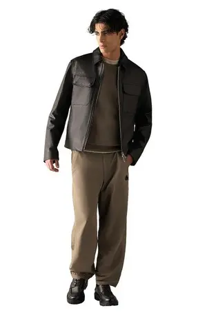 Moose Knuckles Jacques Leather Jacket