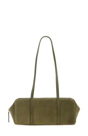 MANSUR GAVRIEL Filo Suede East/west Bag - Algae