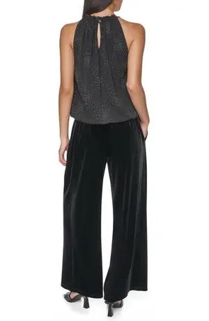 Dkny Firework Embellish Sleeveless Top