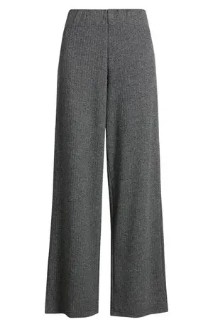 24COLOURS Herringbone Pull-on Pants
