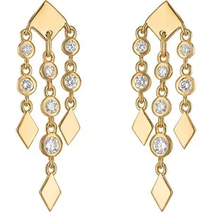 EDEN PRESLEY 14k Gold Shine Fringe Drop Earrings At Nordstrom
