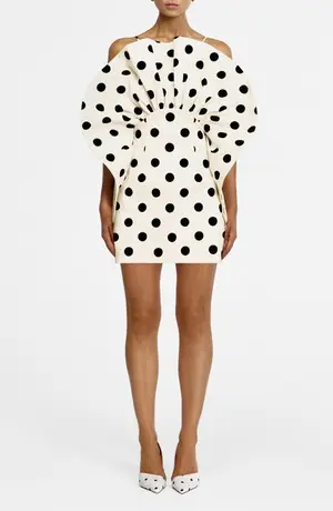 Acler Ketch Minidress - Dotty