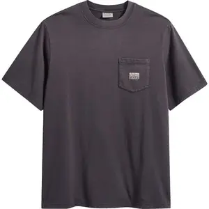 MALBON Vista Union Made Pocket Graphic T-shirt - Black