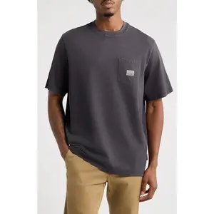 MALBON Vista Union Made Pocket Graphic T-shirt - Black