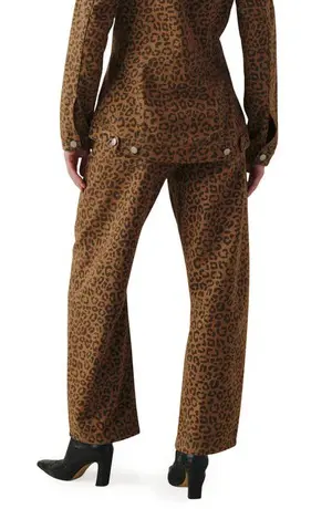 Warp + Weft Bna Soft Curve Barrel Twill Pants