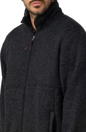 O'Neill Stand Collar Fleece Jacket - Grey