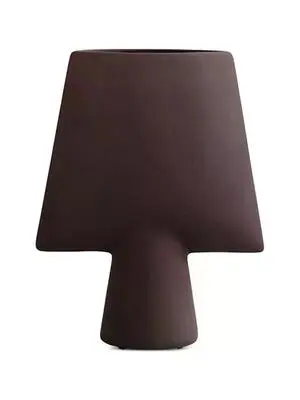 101 COPENHAGEN Mini Sphere Square Vase - Brown