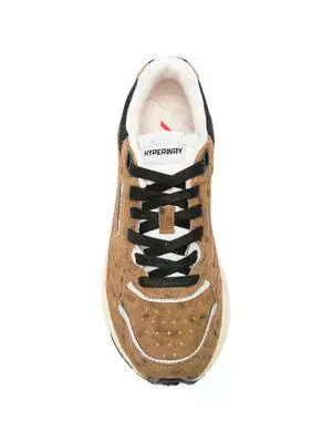 AUTRY Hyperway Suede Sneakers - Brown