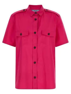 Prada Poplin Shirt - Pink