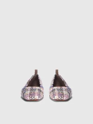 Missoni Knitted Ballet Flats