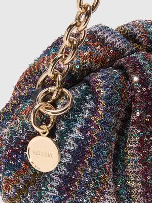 Missoni Pouch With Sequins And Shoulder Strap