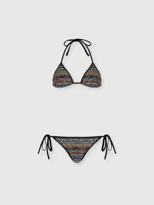 Missoni Viscose Bikini With Sequins - Multicoloured