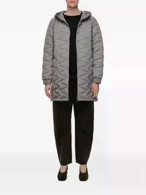 Bimba Y Lola Gray Mid-length Padded Puffer - Grey
