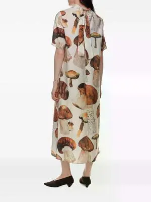 Bimba Y Lola Washed Black Slip Dress With Rounded Seams