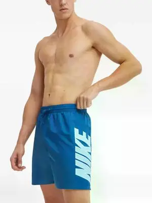 Nike Logo-print Drawstring Swim Shorts