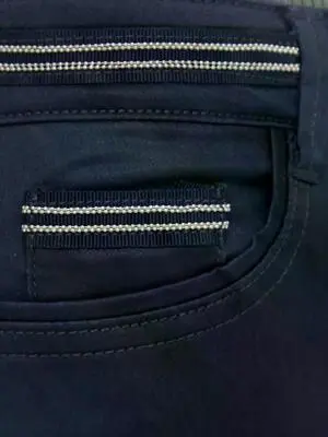 MORGAN Ribbon-trim Skinny Trousers