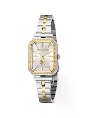 Roberto Cavalli Octagonal Bezel 23mm Watch - Silver
