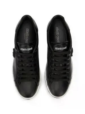 Roberto Cavalli Leather Sneakers