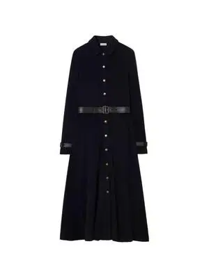 Burberry Wwool Shirt Dress
