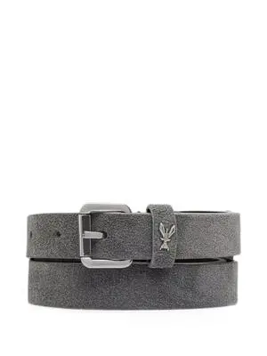 Patrizia Pepe Fly-plaque Suede Belt