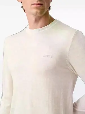 Guess Logo-embroidered Crew-neck T-shirt