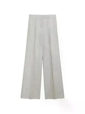 Max Mara Pleated Tailored Trousers - Grey