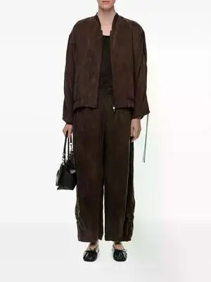 Bimba Y Lola Washed- Ruched Jogger Trousers