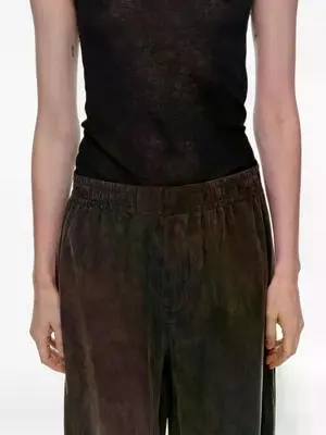 Bimba Y Lola Washed- Ruched Jogger Trousers
