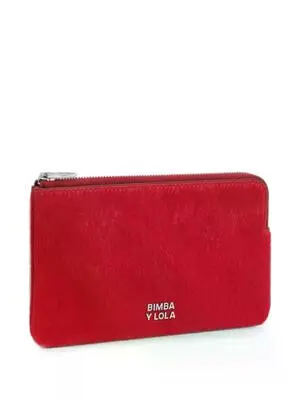 Bimba Y Lola Large Coin Purse Lava - Red
