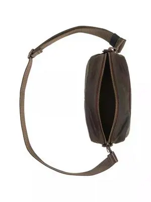 Bimba Y Lola Medium Superwax Khaki Crossbody Bag