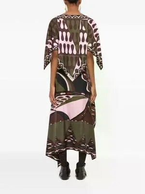 Emilio Pucci Leocorno-print Silk Blouse