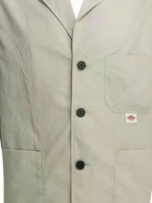 DANTON Logo-patch Button-down Jacket