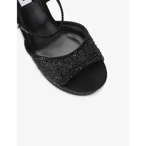 Steve Madden Maricela Heeled Woven Sandals - Black