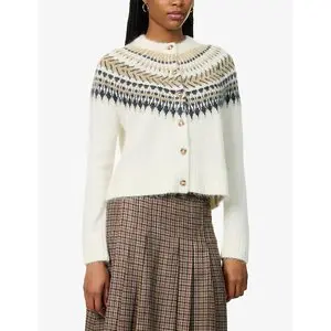 Barbour Pauline Fair Isle Cardigan