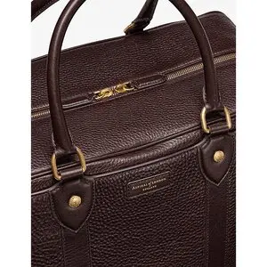ASPINAL OF LONDON Heritage 36-hour Leather Holdall Bag