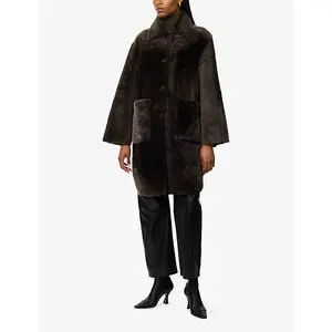 ARMA Zoey Leather Shearling Jacket