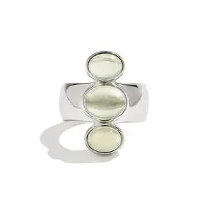 STONE FRUIT Pulp Ring - Silver