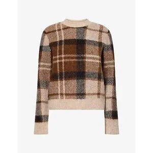 Barbour Glendyn Tartan Knitted Jumper