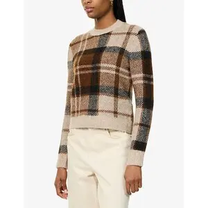 Barbour Glendyn Tartan Knitted Jumper